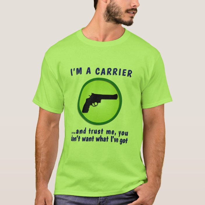 Very Funny Concealed Carrier T-Shirt | Zazzle.com