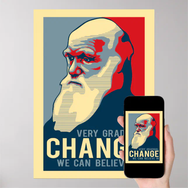 Very Gradual Change: Promo poster | Zazzle