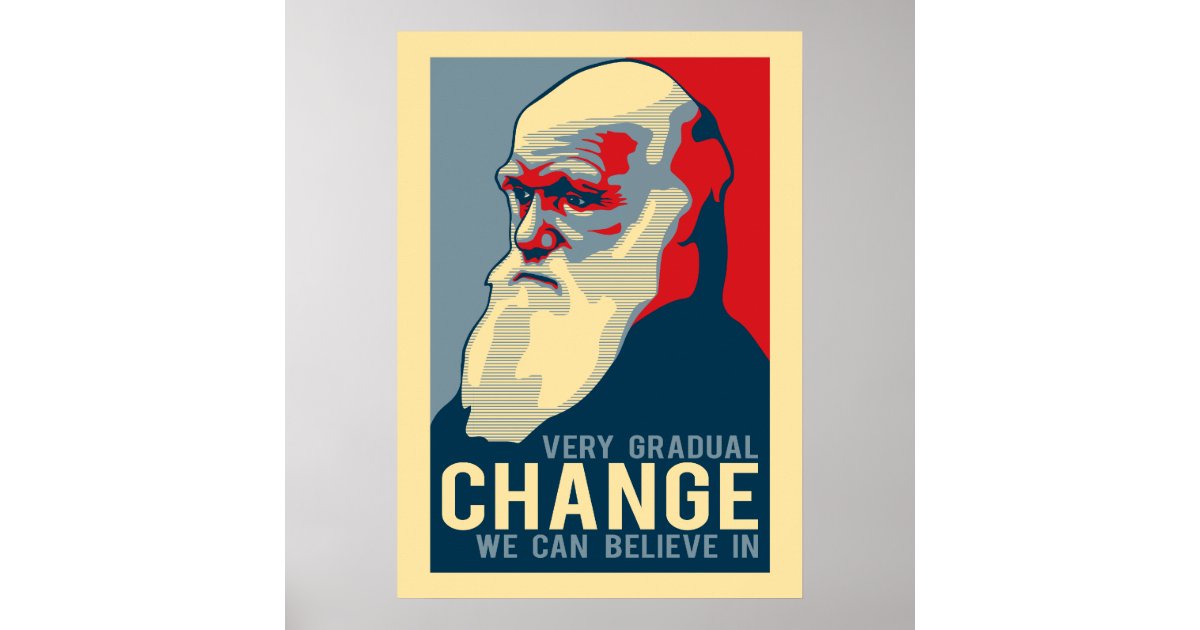 Very Gradual Change: Promo poster | Zazzle