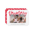Very Merry in Red Holiday Photo Card | Zazzle