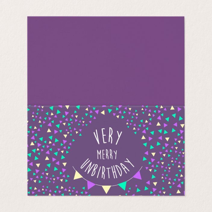 Very merry unbirthday card | Zazzle.com