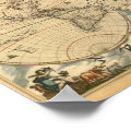 Very Old Latin World Map Poster | Zazzle