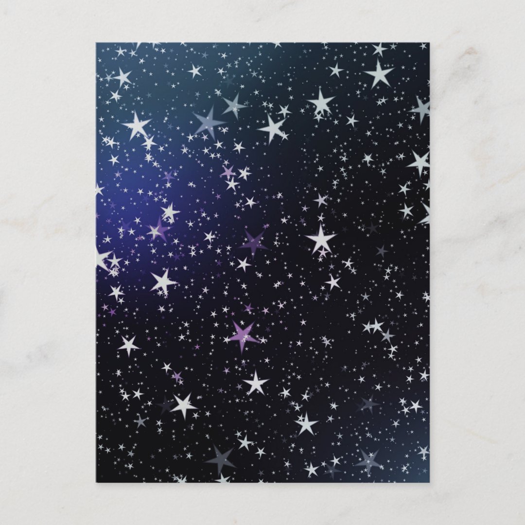 Very Starry Night Postcard | Zazzle