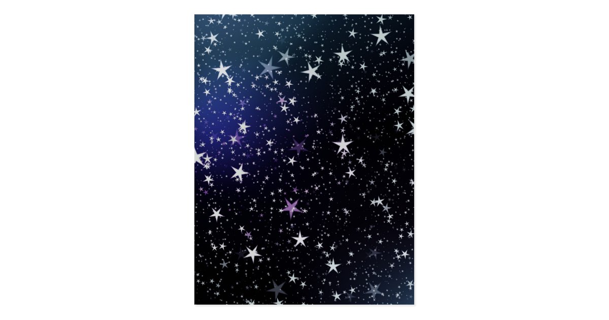 Very Starry Night Postcard | Zazzle.com