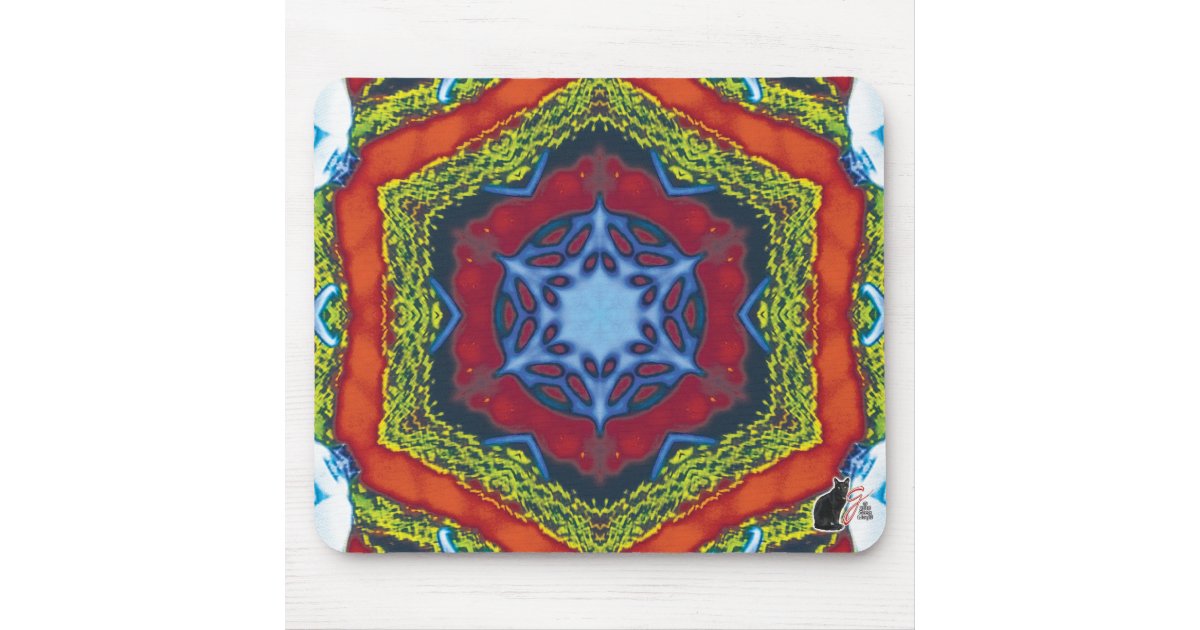 Vesper Kaleidoscope Mouse Pad | Zazzle