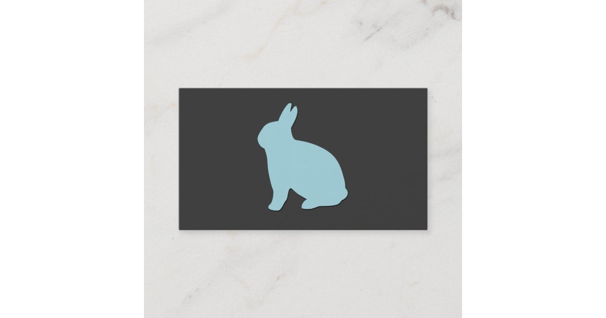 Vet / Animal Lover / Bunny / Rabbit Business Card | Zazzle