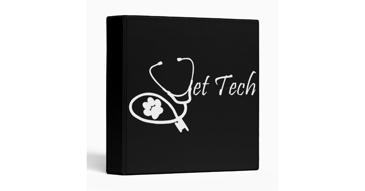 VET TECH BINDER | Zazzle