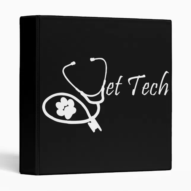 VET TECH BINDER | Zazzle