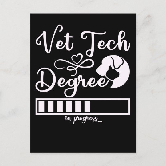 Vet Tech Degree Loading Future Veterinarian Postcard Zazzle vet-tech-degree-loading-future-veterinarian-postcard-zazzle