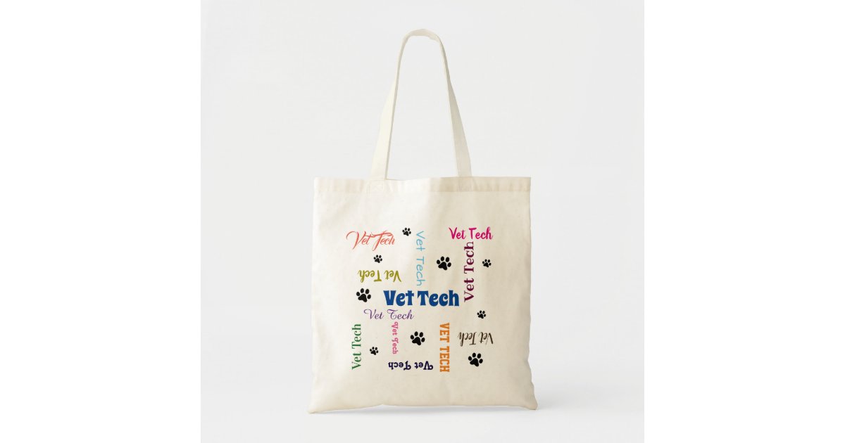Vet Tech Tote Bag | Zazzle