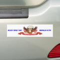 Veteran DAV Best viewed large Please view notes Bumper Sticker | Zazzle