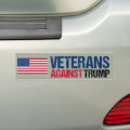Veterans Against Trump Political Bumper Sticker | Zazzle