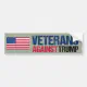 Veterans Against Trump Political Bumper Sticker | Zazzle