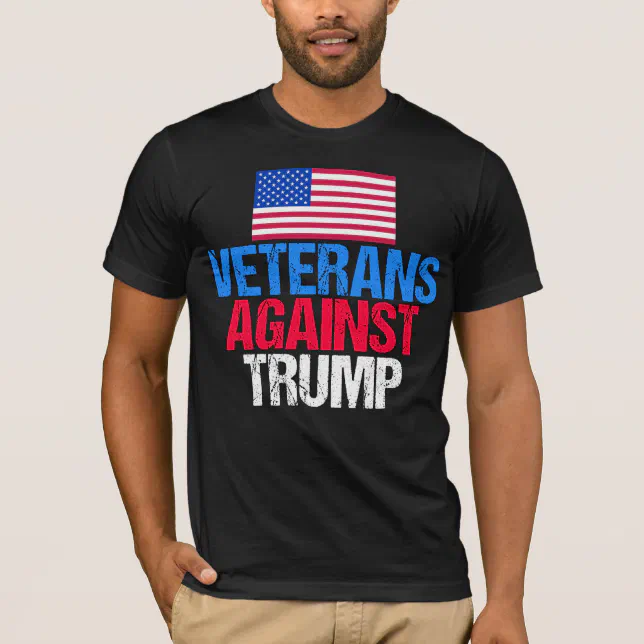 Veterans Against Trump T-Shirt | Zazzle
