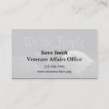 Veterans Business Card | Zazzle