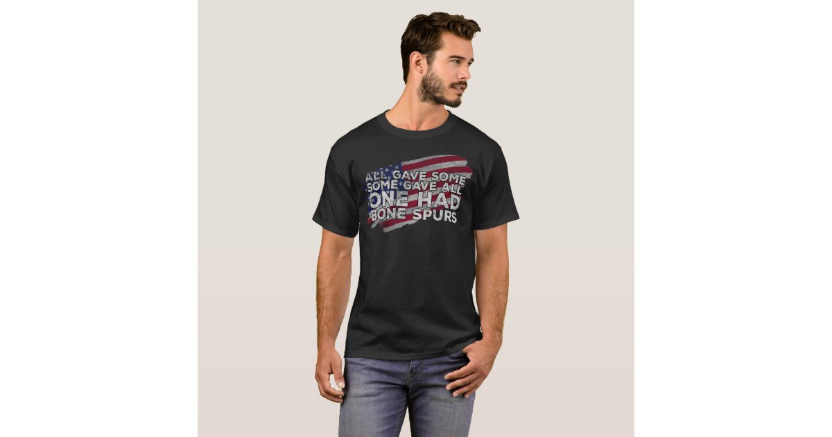 Veterans cadet bone spurs draft dodger shirt | Zazzle