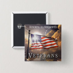 VETERANS DAY PINBACK BUTTON | Zazzle