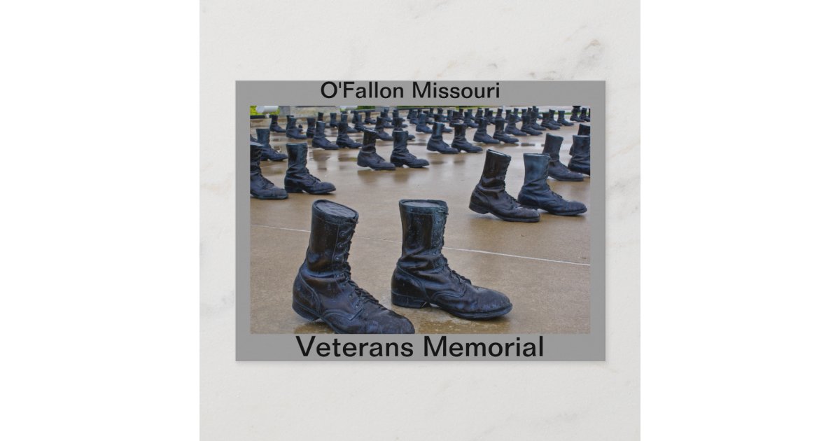 Veterans Memorial Walk Postcard | Zazzle