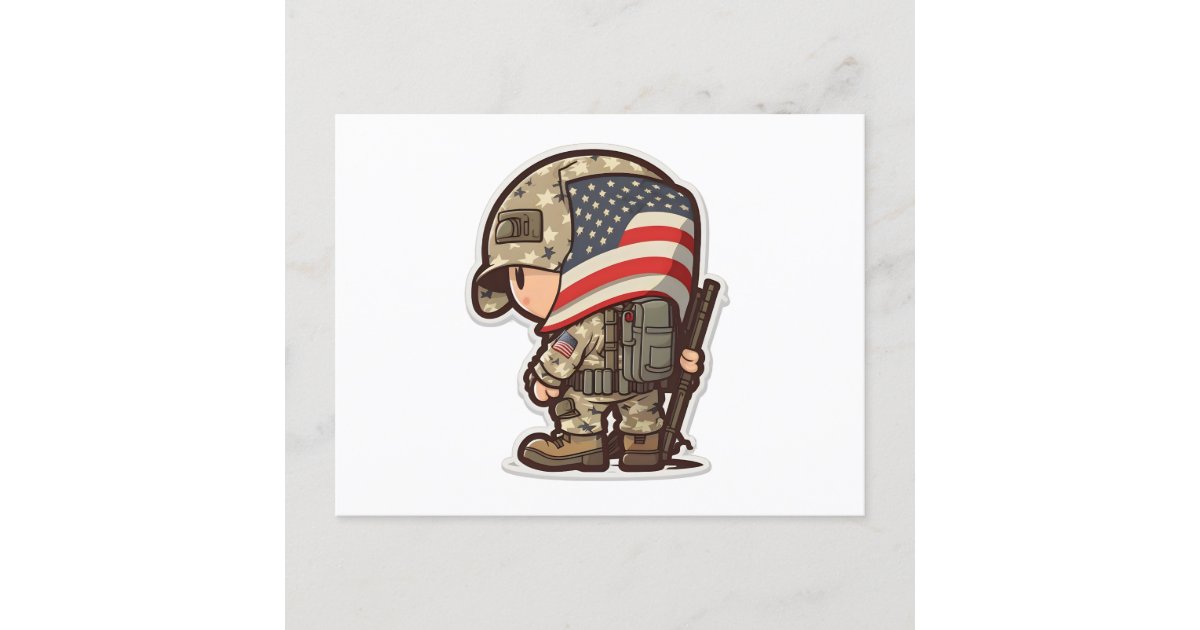 Veteran's Pride: Honoring Our US Army Heroes Postcard | Zazzle