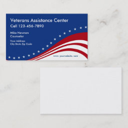 Veterans Themed Business Card | Zazzle