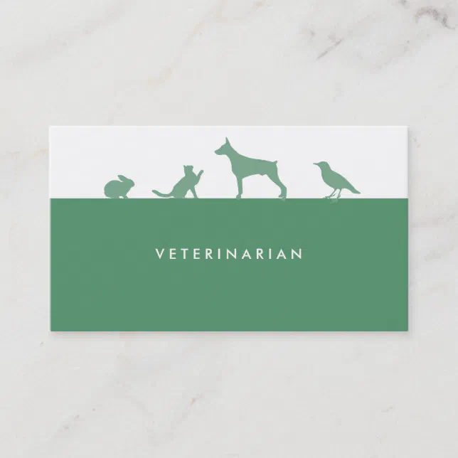 Veterinarian business card | Zazzle