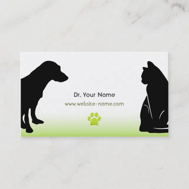 Veterinarian Business Card | Zazzle
