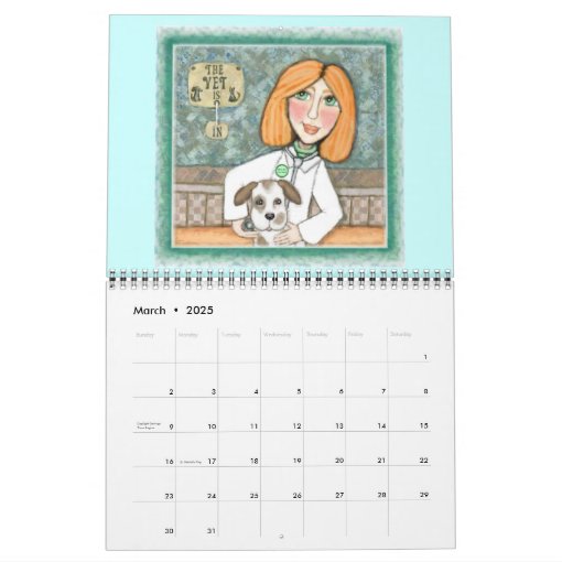 Veterinarian Professional Wall Calendar 2011 | Zazzle