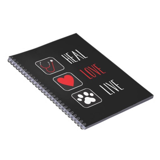 Veterinarian Student Vet Tech Veterinary Animal Notebook | Zazzle