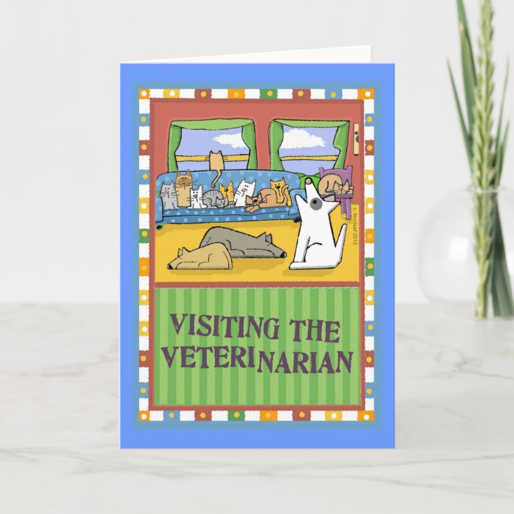Veterinarian Thank-You Card | Zazzle