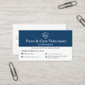 Veterinarian Vet Pet Office Appointment Reminder Business Card | Zazzle