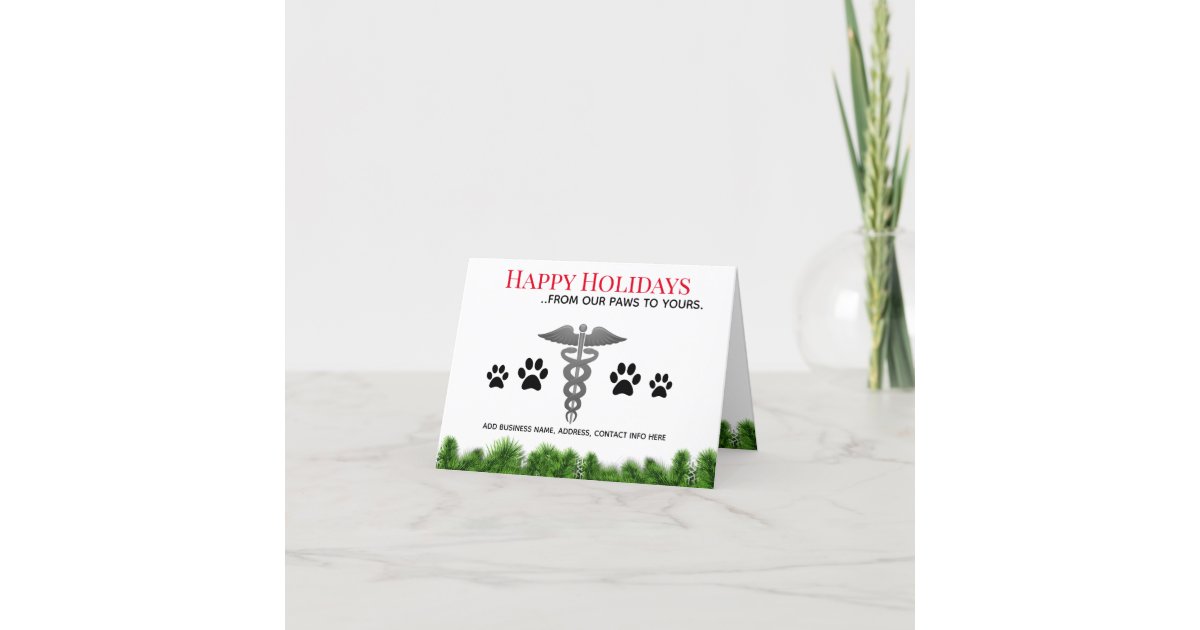 Veterinary Christmas Cards | Zazzle
