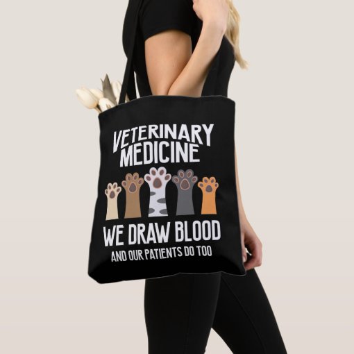 Veterinary Medicine Vet Tech Animal Rescue Tote Bag | Zazzle