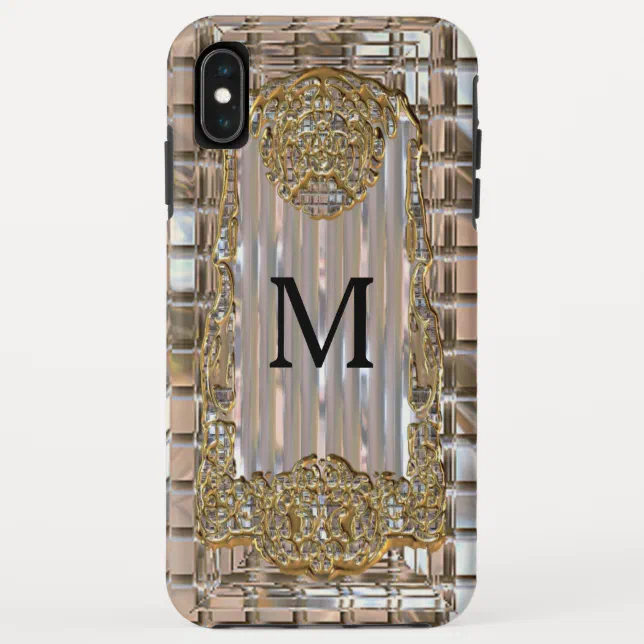 Vex Art Deco Monogram Case-Mate iPhone Case | Zazzle