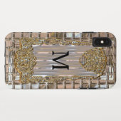 Vex Art Deco Monogram Case-Mate iPhone Case | Zazzle