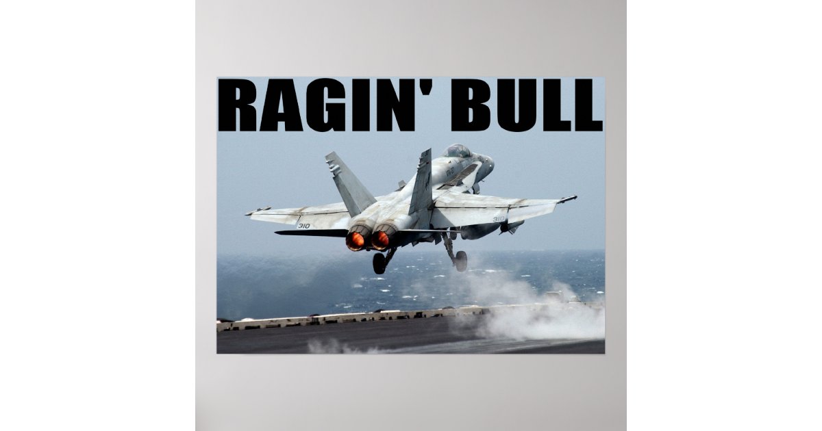 VFA-37 Ragin' Bull Poster | Zazzle