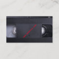 VHS business card | Zazzle