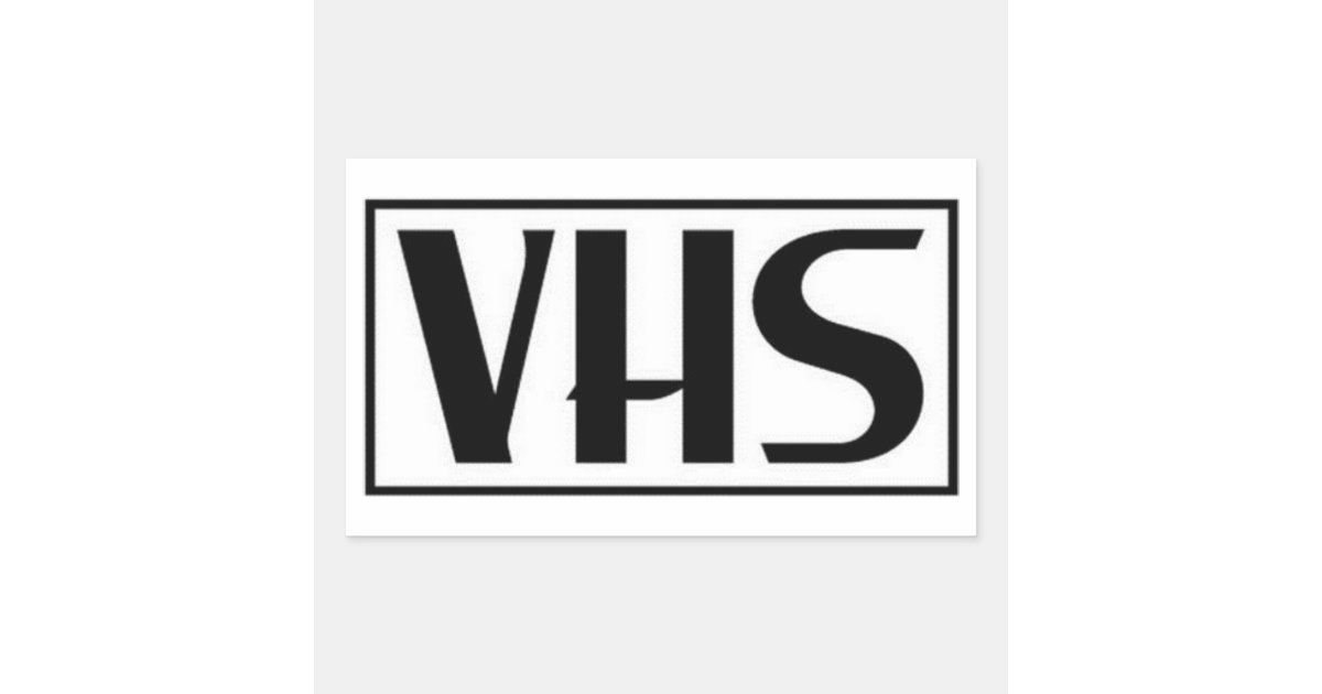 VHS Stickers | Zazzle