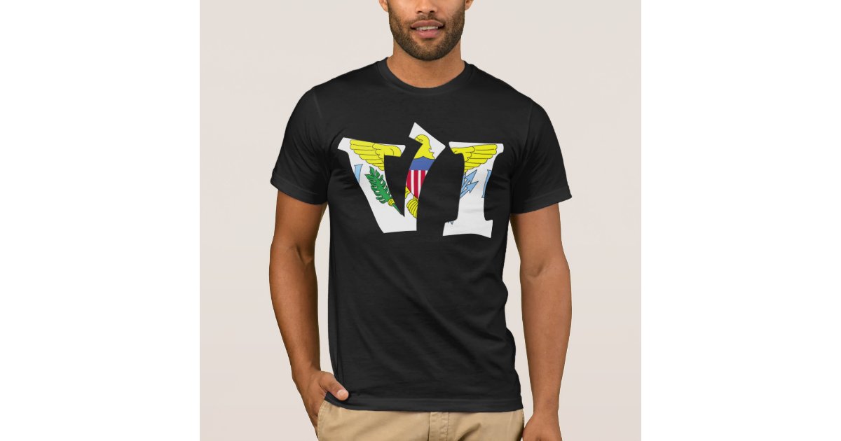 VI (Virgin Islands) T-Shirt | Zazzle