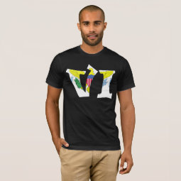 VI (Virgin Islands) T-Shirt | Zazzle