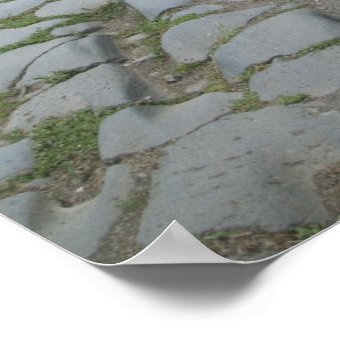 Via Appia Appian way, roman roadway Poster | Zazzle