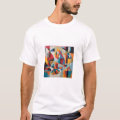 Vibrant Abstract Art – Expressive & Colorful Desig T-Shirt | Zazzle