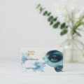 Vibrant Deep Blue Eye Shadow Business Card | Zazzle
