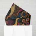 Vibrant Elegant African Pattern in Rich Hues Tissue Paper | Zazzle