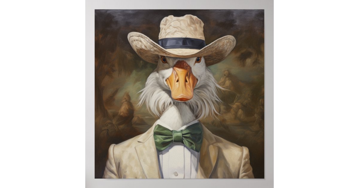 Vibrant Kent Duck Poster - Nature-inspired Artwork | Zazzle