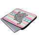 Vibrant Pretty Aztec Pattern Elephant Laptop Case | Zazzle
