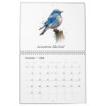 Vibrant Watercolor Birds of the World, custom Calendar | Zazzle