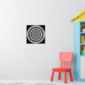 Vibrating Circle - Optical Illusion Poster | Zazzle