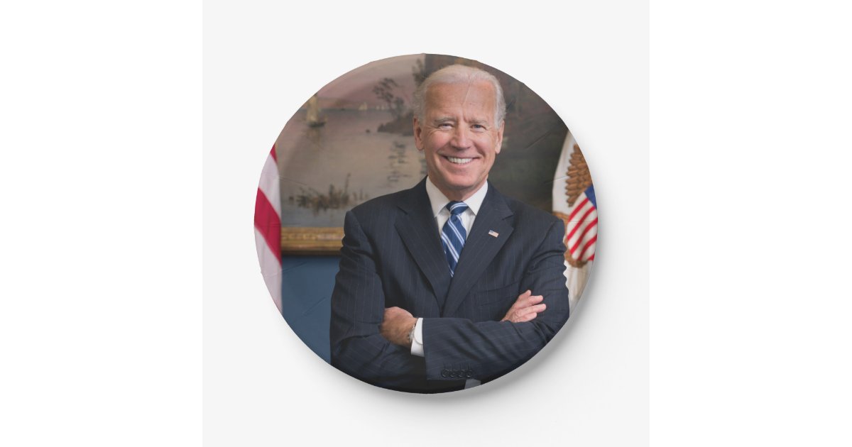 Vice President Joe Biden of Obama Presidency Paper Plates | Zazzle