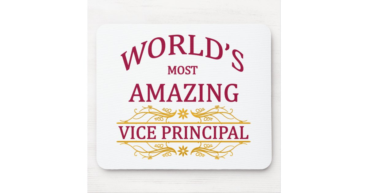 Vice Principal Mouse Pad | Zazzle.com
