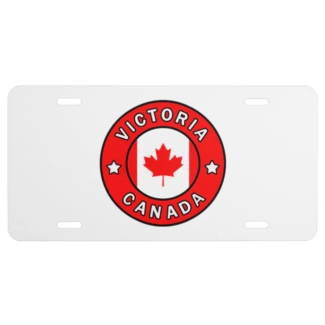 Victoria Canada License Plate | Zazzle